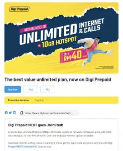 Here are the best UNLIMITED prepaid plans in Malaysia – Feb 2023 ...