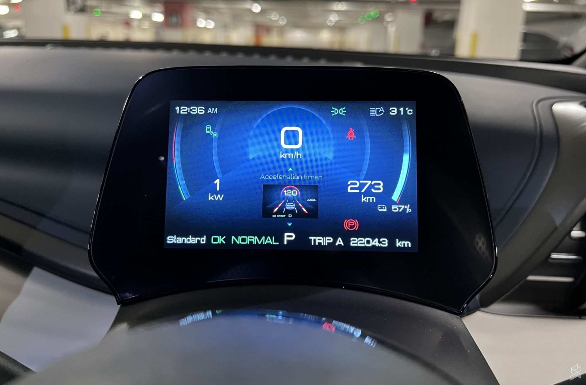 Did you know that the BYD Atto 3 has a built-in 0-100km/h sport timer ...