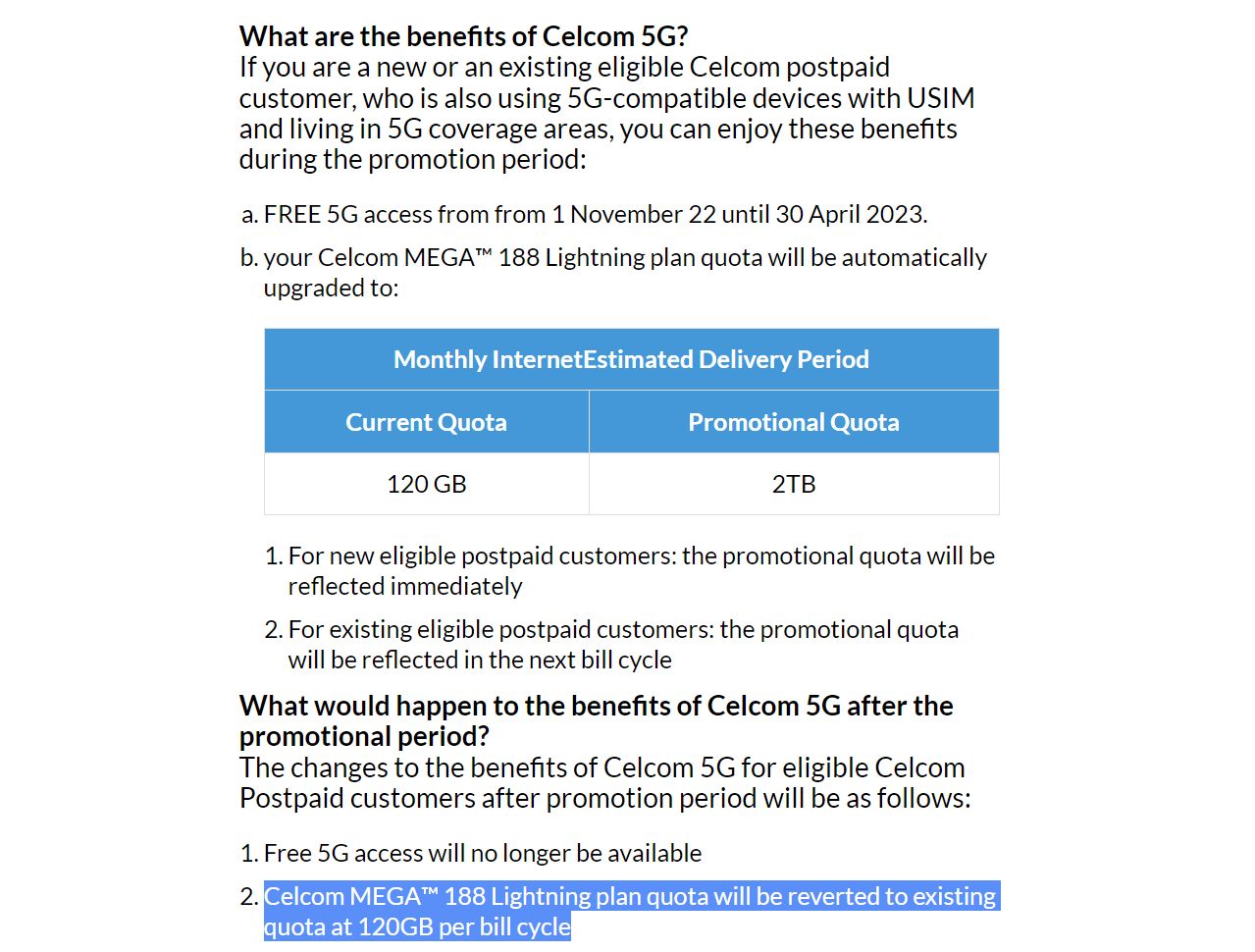 Celcom and Digi extend free 5G access until 30 April, Digi to charge ...