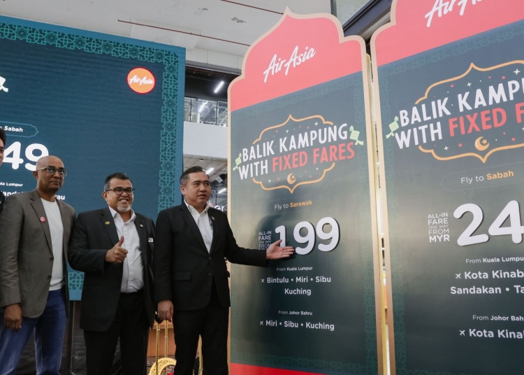 AirAsia offers fixed low fares for flights to Sabah and Sarawak from ...