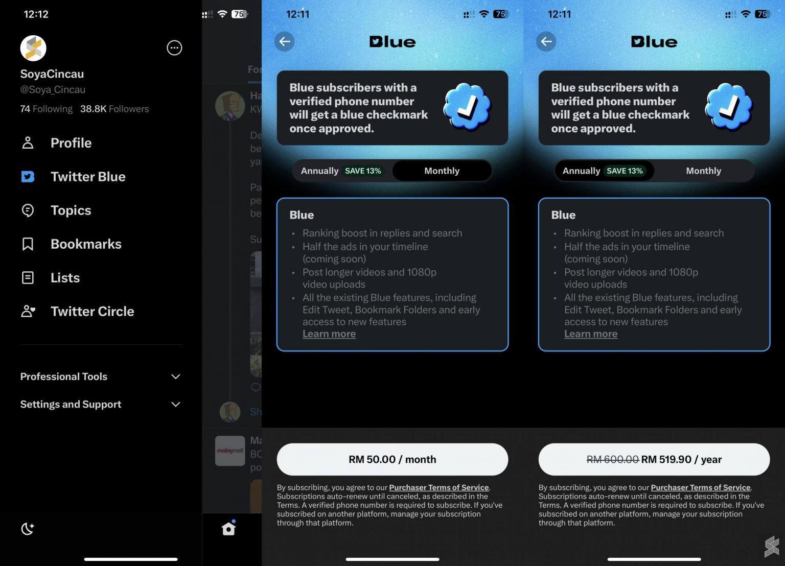 Twitter Blue: You can now pay to get the blue tick in Malaysia and here ...