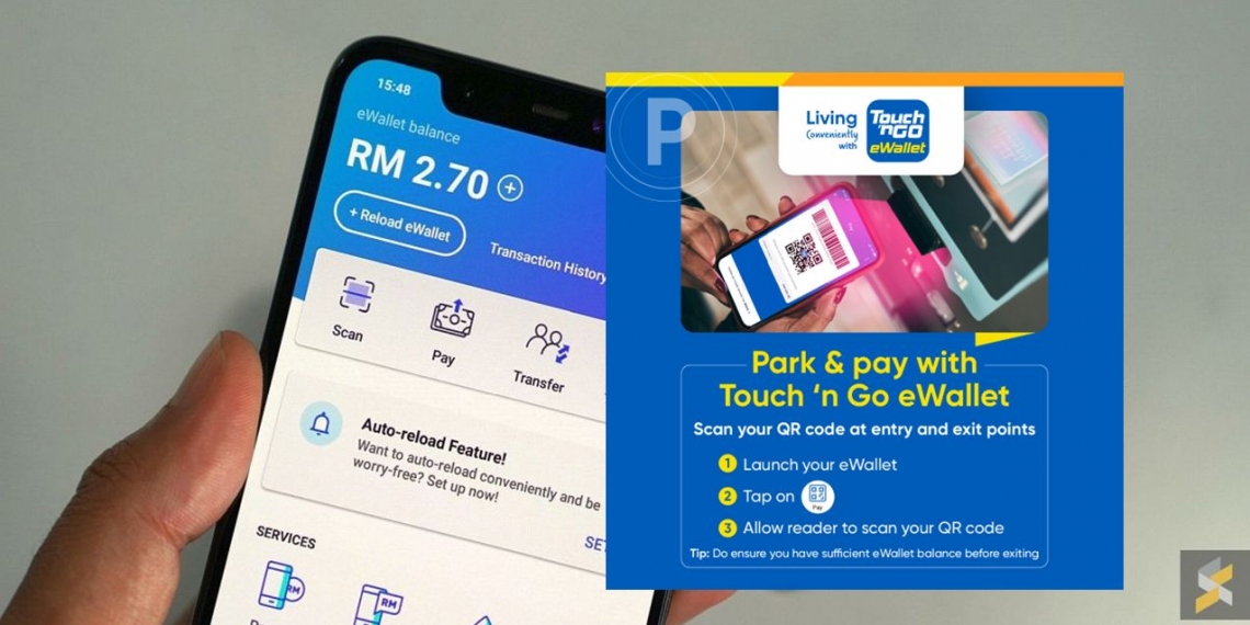 You can now scan a QR code with Touch 'n Go eWallet for parking at 70 ...