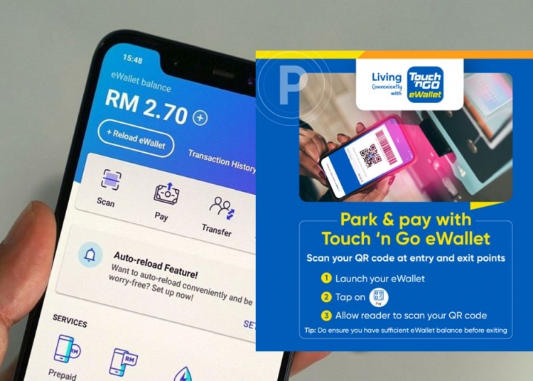 You can now scan a QR code with Touch 'n Go eWallet for parking at 70 ...
