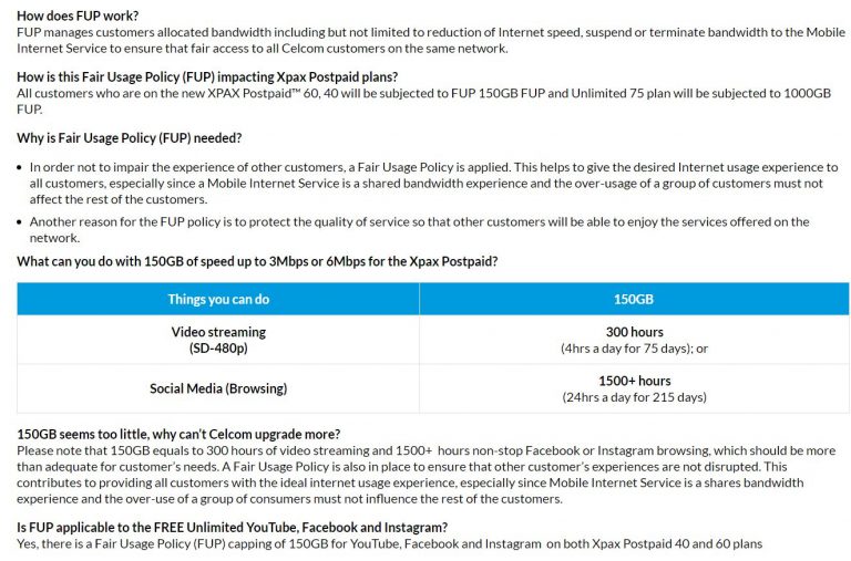 CelcomDigi introduces Xpax Postpaid Unlimited 75 at RM65/month, 1000GB ...