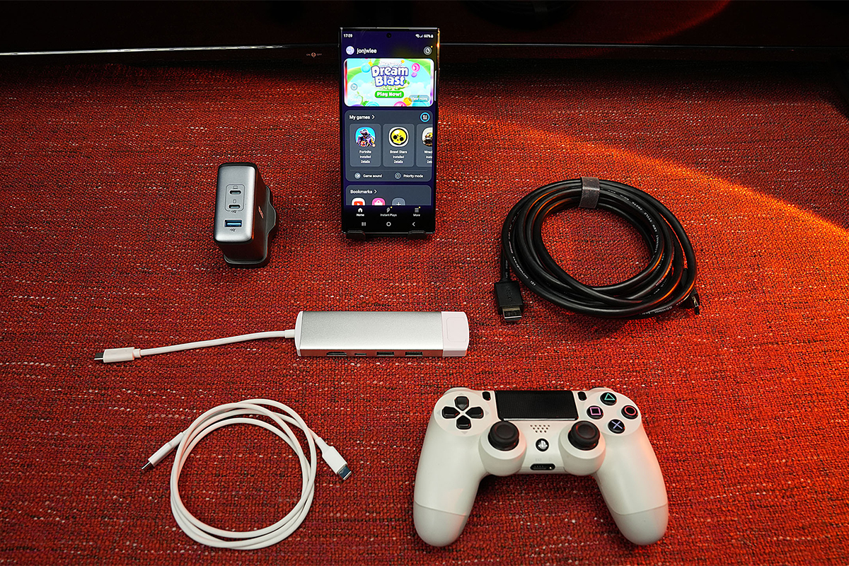 Samsung Galaxy S23 Ultra: Take mobile gaming on the go or dock it for a ...