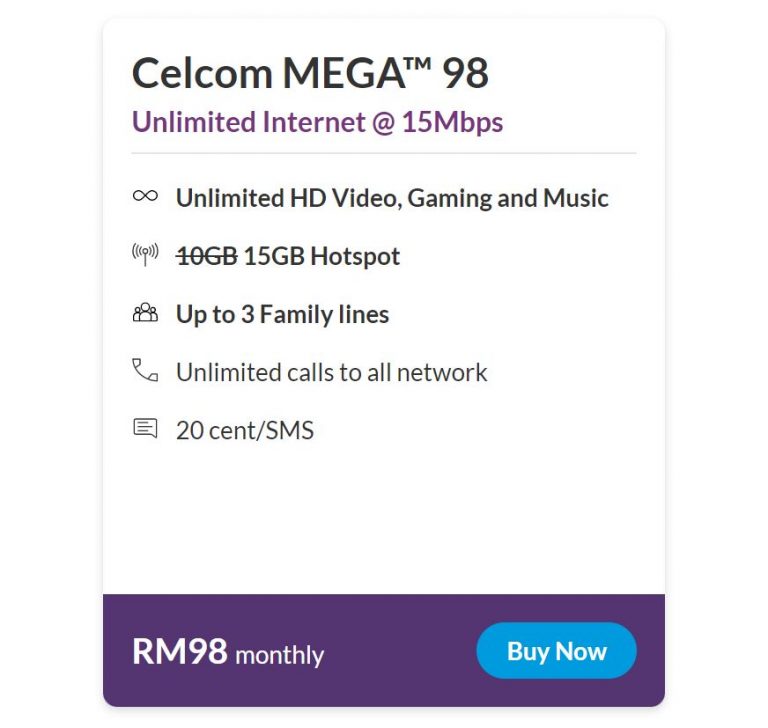 Here are the best UNLIMITED postpaid plans in Malaysia under RM100 ...