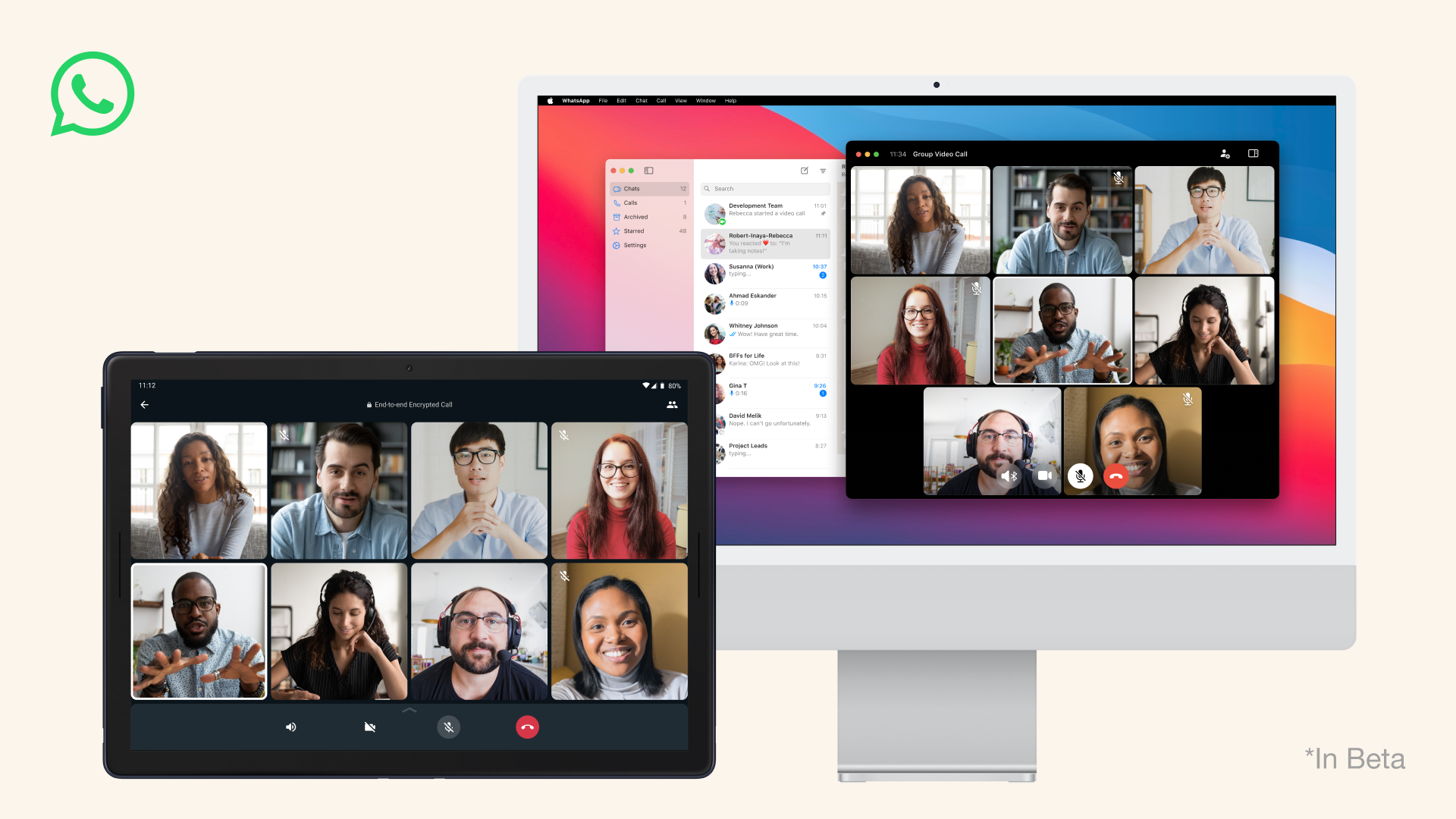 WhatsApp for Windows now lets you have group video calls with up to 8 ...