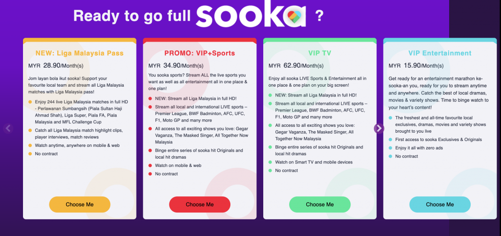 Sooka VIP+Sports plan now cheaper at just RM34.90 for a limited time ...