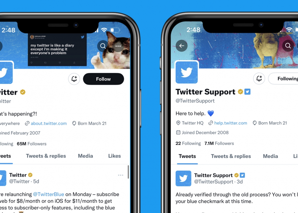 Twitter's gold tick for verified companies now available in Malaysia ...