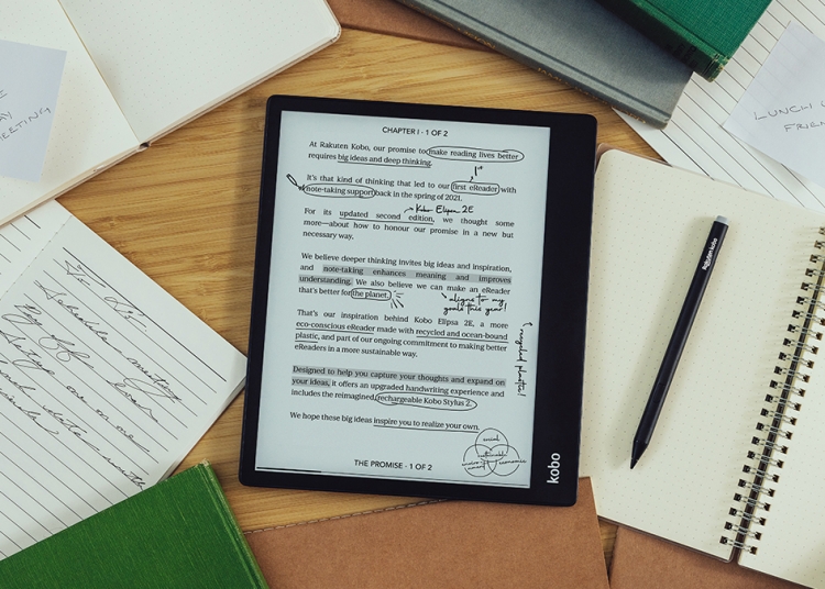 Kobo Elipsa 2E: Giant eReader with a 10.3-inch screen and stylus ...