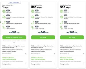 Maxis offers 1Gbps Business Fibre for only RM189/month - SoyaCincau