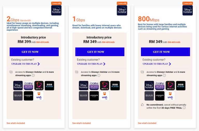 TM Unifi now offering 2Gbps and 1Gbps fibre broadband, starting at ...