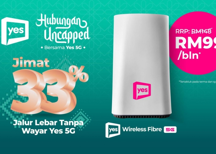 Yes 5G now offers wireless broadband with unlimited 5G data from RM99 ...