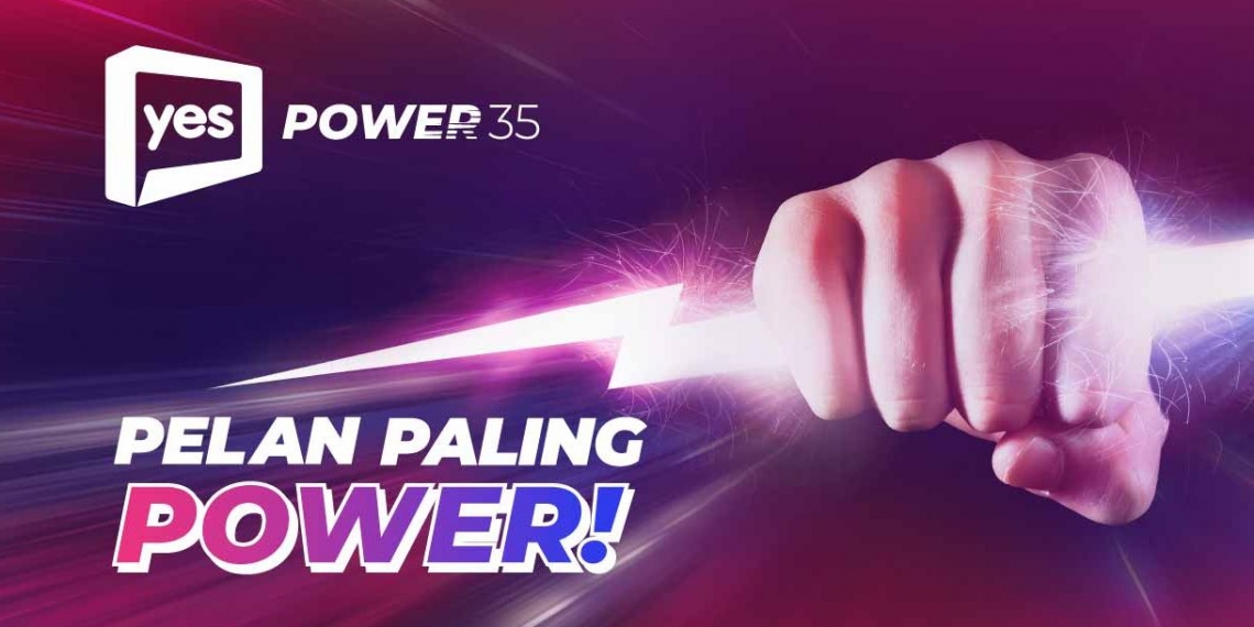 Yes Power 35: 100GB 5G data and hotspot with uncapped speeds for RM35/month - SoyaCincau
