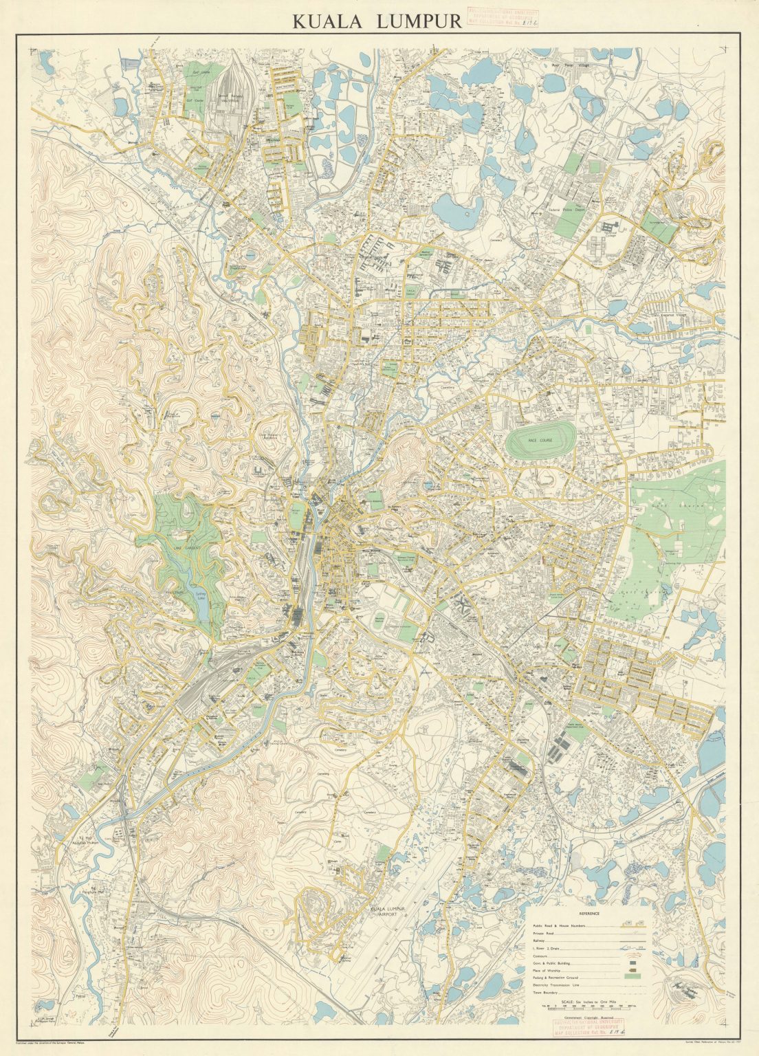 Check out this high-resolution 1957 map of Kuala Lumpur - SoyaCincau