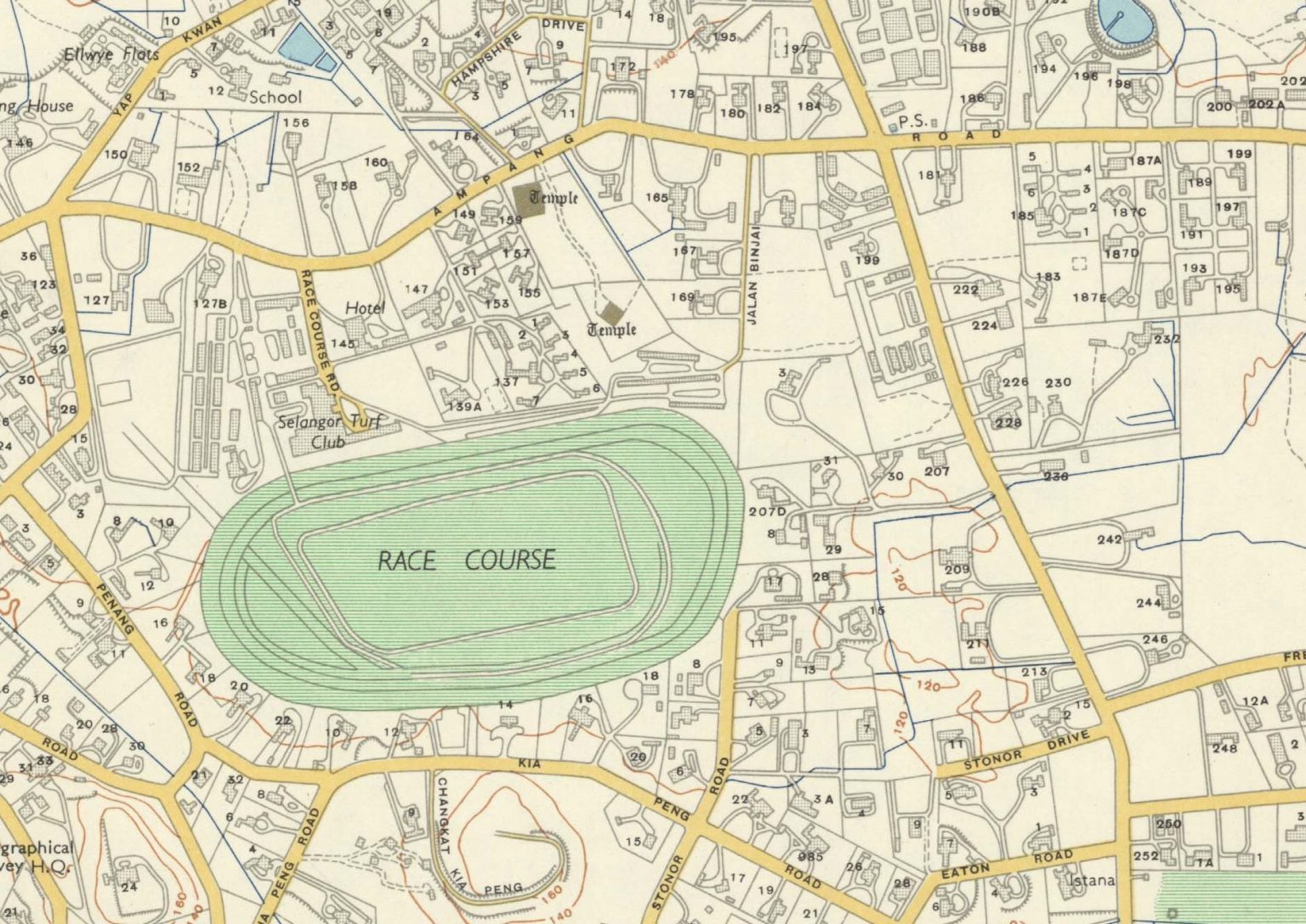 Check out this high-resolution 1957 map of Kuala Lumpur - SoyaCincau