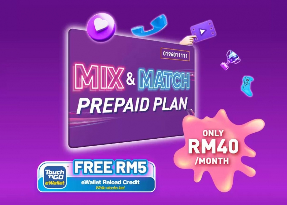 Celcom new Xpax prepaid offers up to 15GB high-speed data and "unlimited" 5G/4G at 3Mbps for ...
