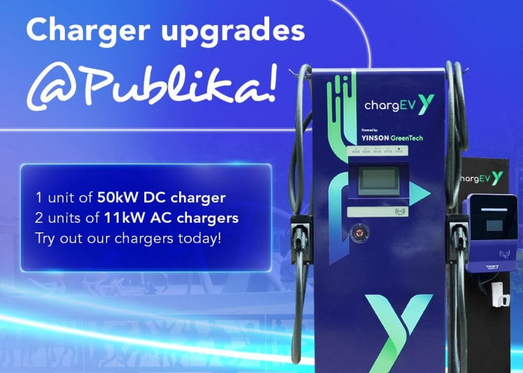 ChargEV upgrades Publika EV chargers with 50kW DC charging, kWh-based ...