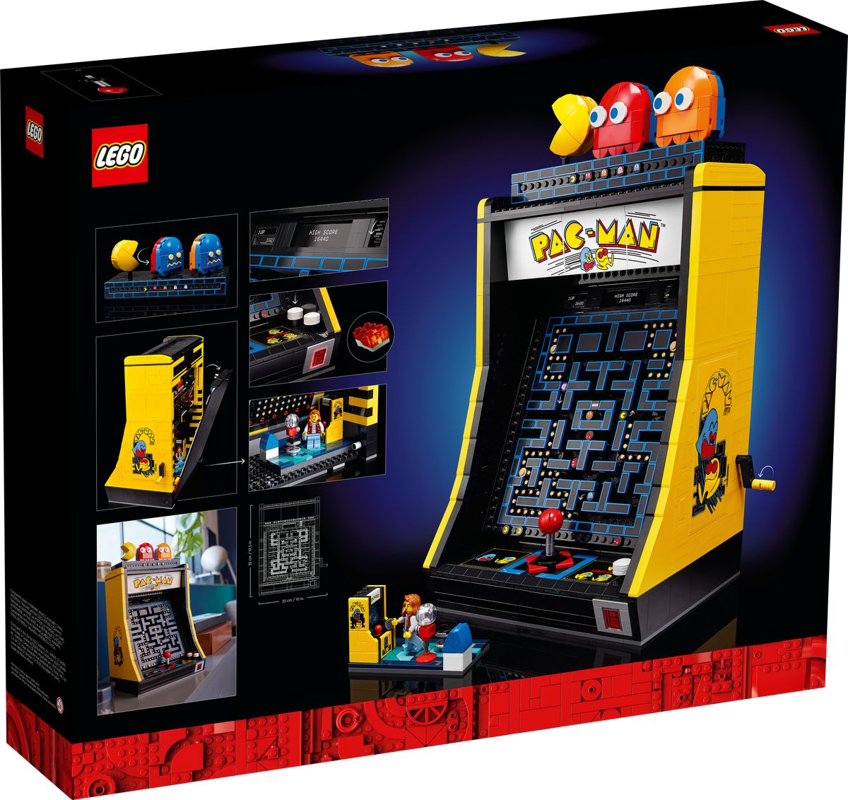 Lego celebrates Pac-Man's 43rd Birthday with this cool retro Arcade set ...