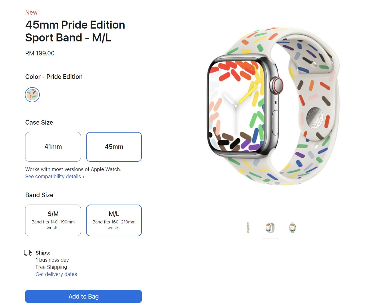 Apple releases all-new Pride Edition Apple Watch band - Techies and ...