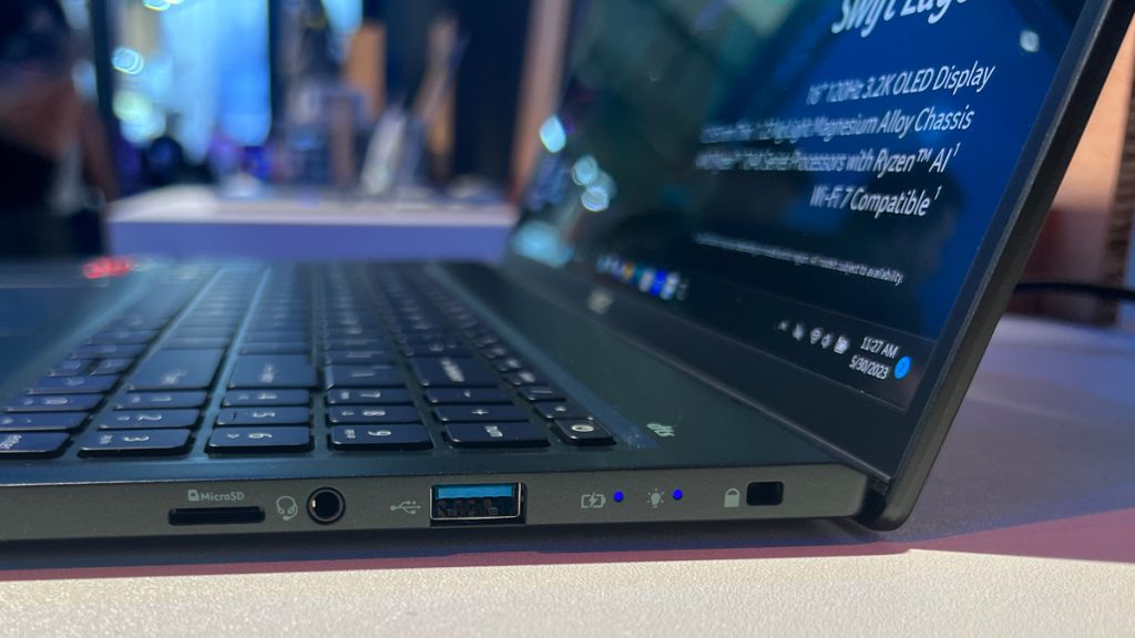 Acer Swift Edge 16: Ryzen 7040 series processor, 16-inch OLED display ...