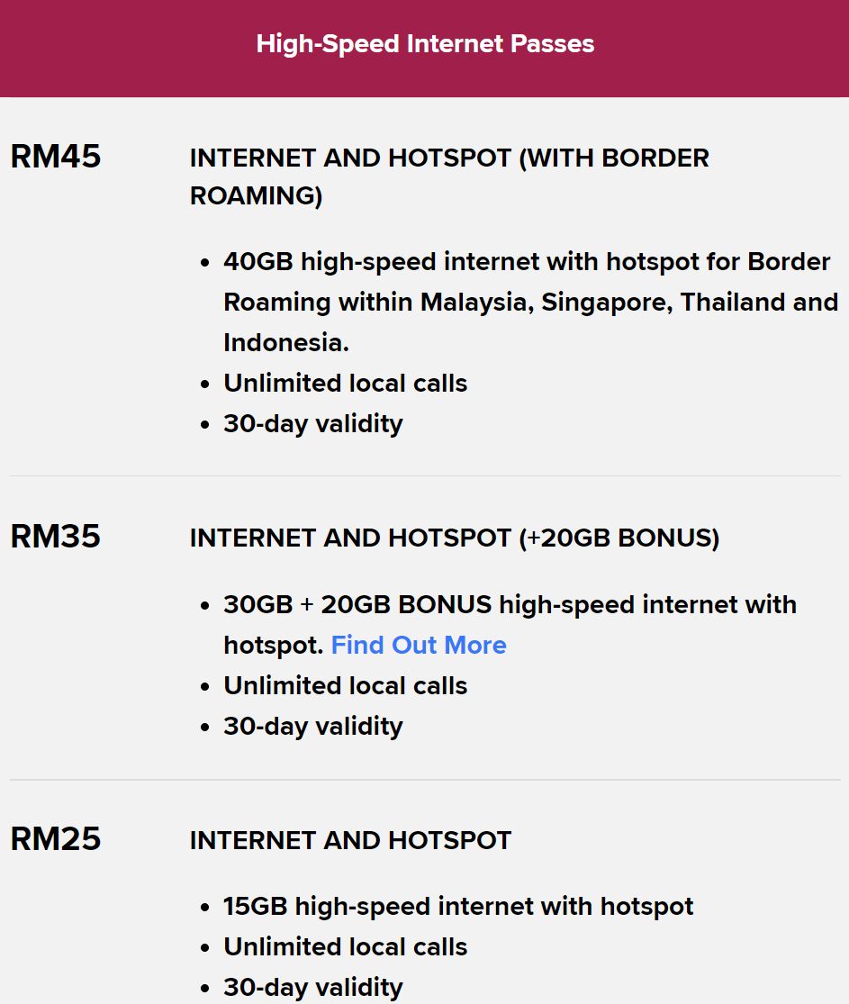 Malaysia’s best prepaid plans with HIGH-SPEED data – May 2023 Edition ...