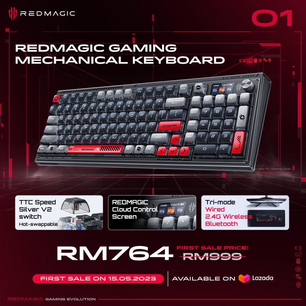 RedMagic launches new gaming accessories, including RM999 mechanical ...