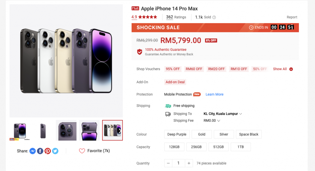 Deal: iPhone 14 Pro and iPhone 14 Pro Max now up to RM450 cheaper for ...