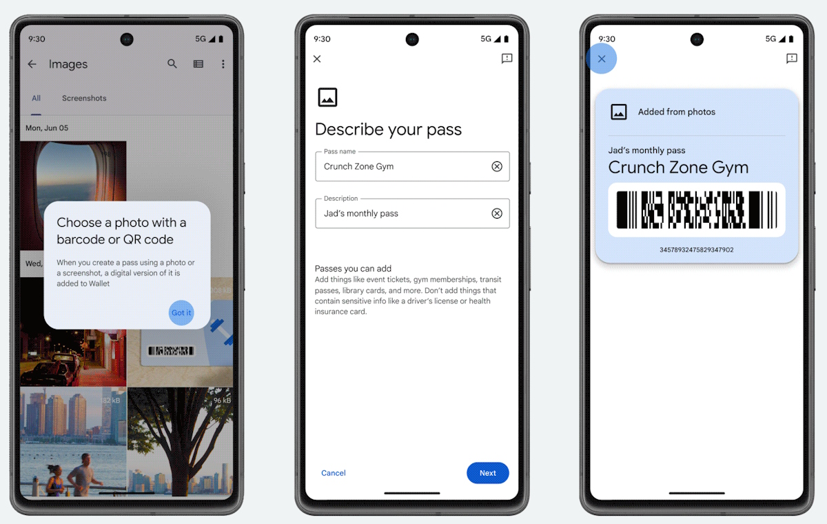 Google Wallet can soon store barcodes and QR codes from any cards and ...