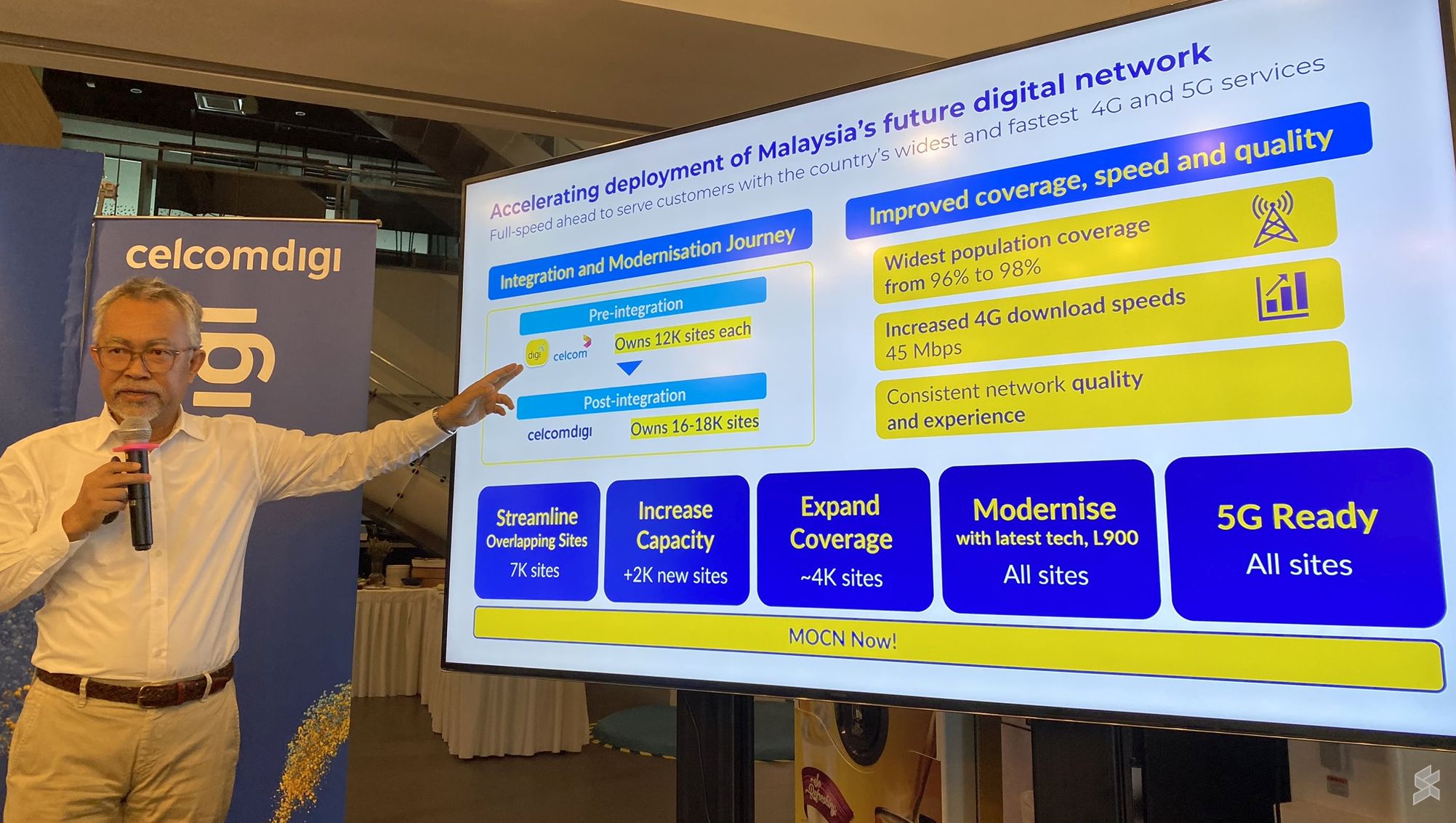 CelcomDigi: Network integration now 44% complete, ready to build ...