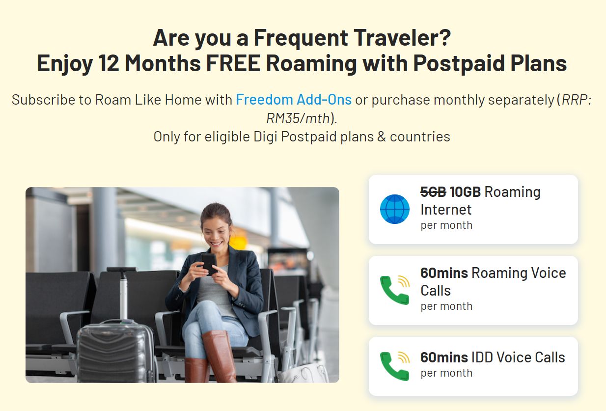 Malaysia's Best Roaming Plans to stay connected for travelling overseas ...