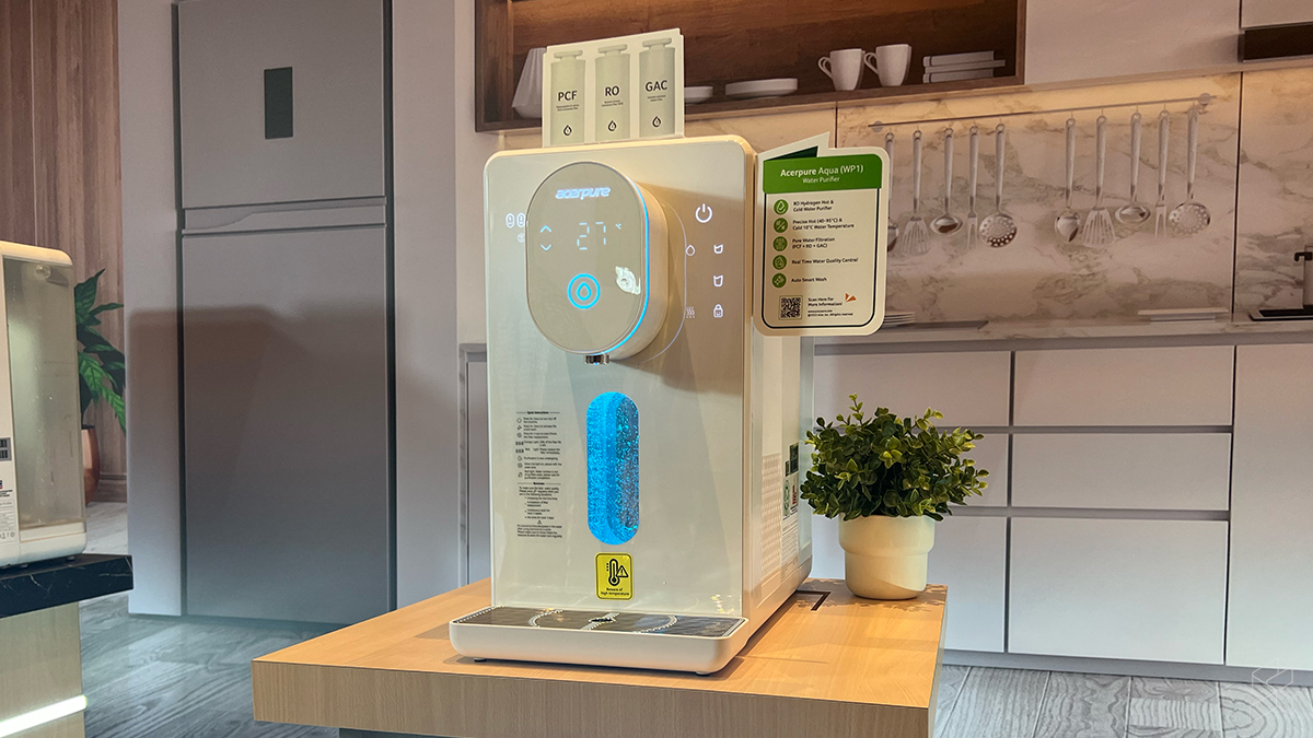 Acerpure Aqua WP1: Pipe-free water purifier with 3-step filtration ...