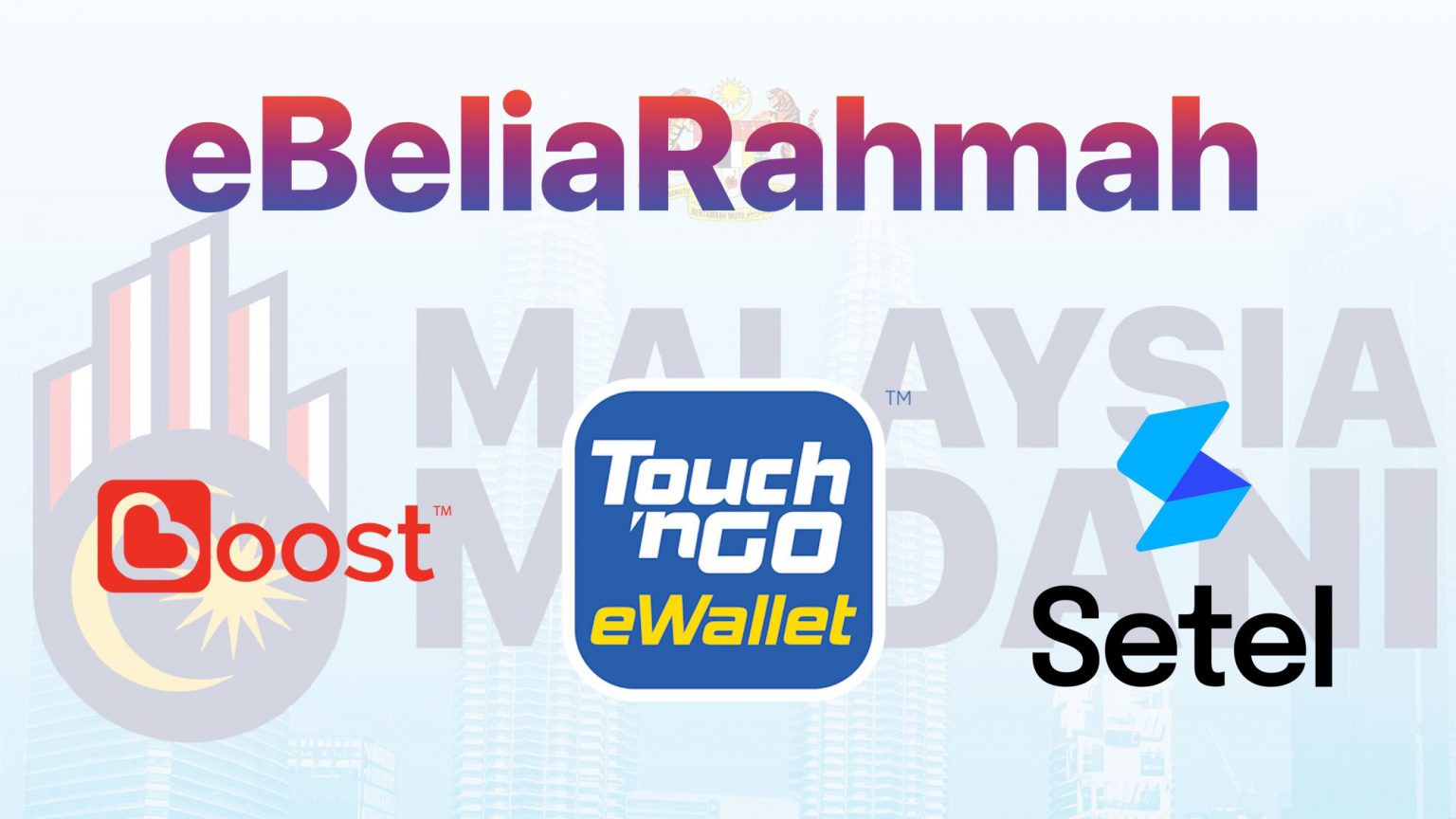 eBeliaRahmah: Youths can apply for RM200 eWallet credit on 26 June. Here's how to redeem ...