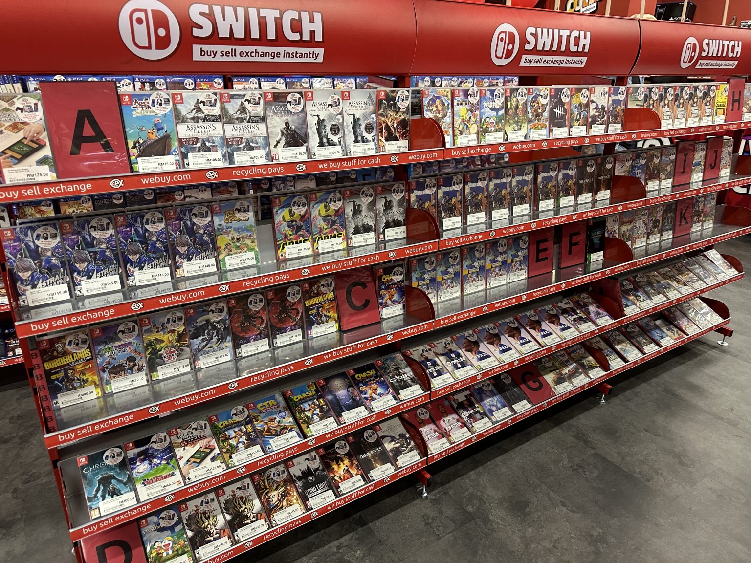 UK's CeX used electronics and games retailer arrives in Malaysia, first outlet in IOI City Mall ...