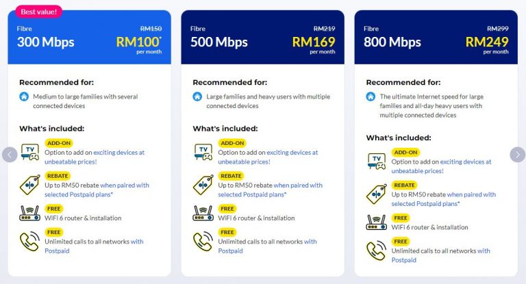 CelcomDigi now offers faster 500Mbps, 800Mbps and 1Gbps fibre broadband ...
