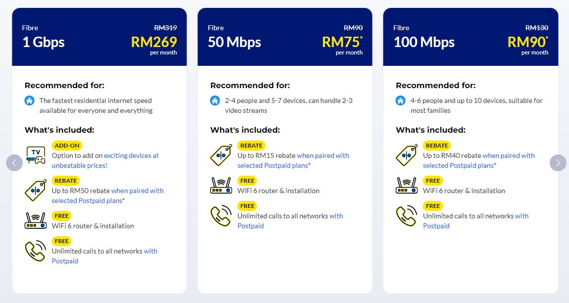 CelcomDigi now offers faster 500Mbps, 800Mbps and 1Gbps fibre broadband ...