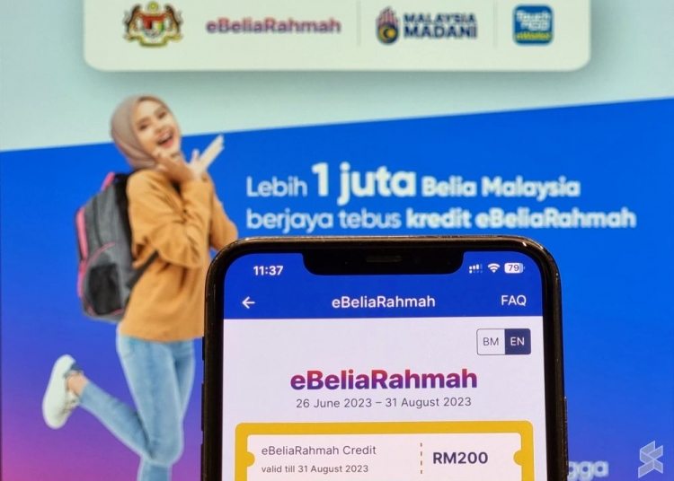 eBeliaRahmah: Over 50% of total credit redeemed via Touch 'n Go eWallet - SoyaCincau