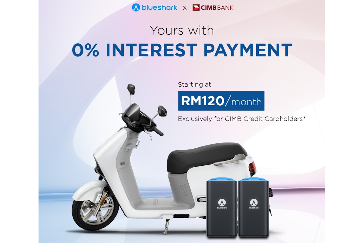 You can now own a Blueshark R1 electric bike from as low as RM120/month ...