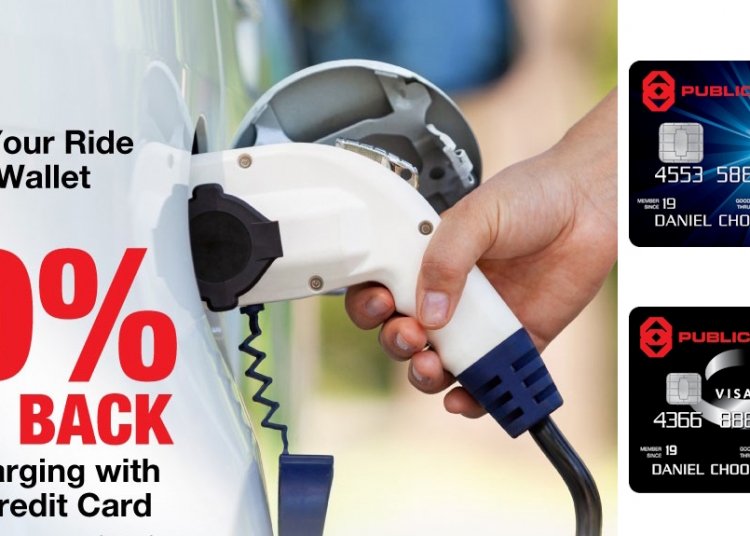 Public Bank Visa Credit Card offers 30% cash back for EV charging ...