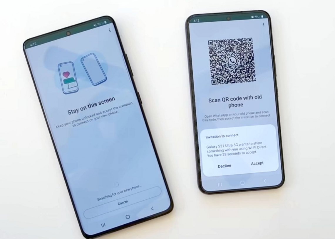 Finally, an easier way to move WhatsApp chat to your new phone. Here's ...