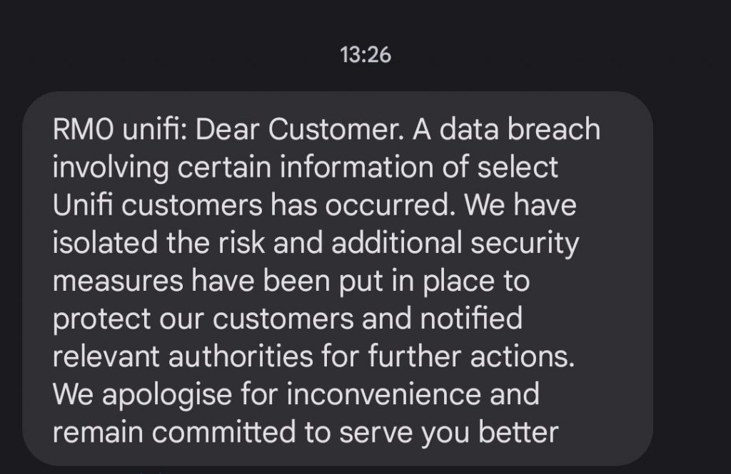 TM confirms another data breach, affected Unifi users have been ...