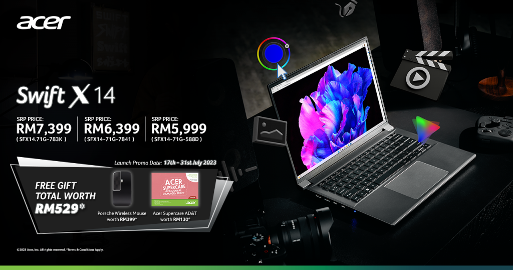 Acer Swift X 14: A MacBook Pro rival with an OLED screen and RTX 4050 ...