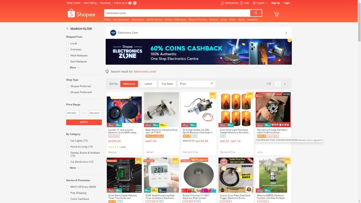 Get your electronic fix at Shopee’s Electronics Zone with discounts up to 80% and 0% installment ...