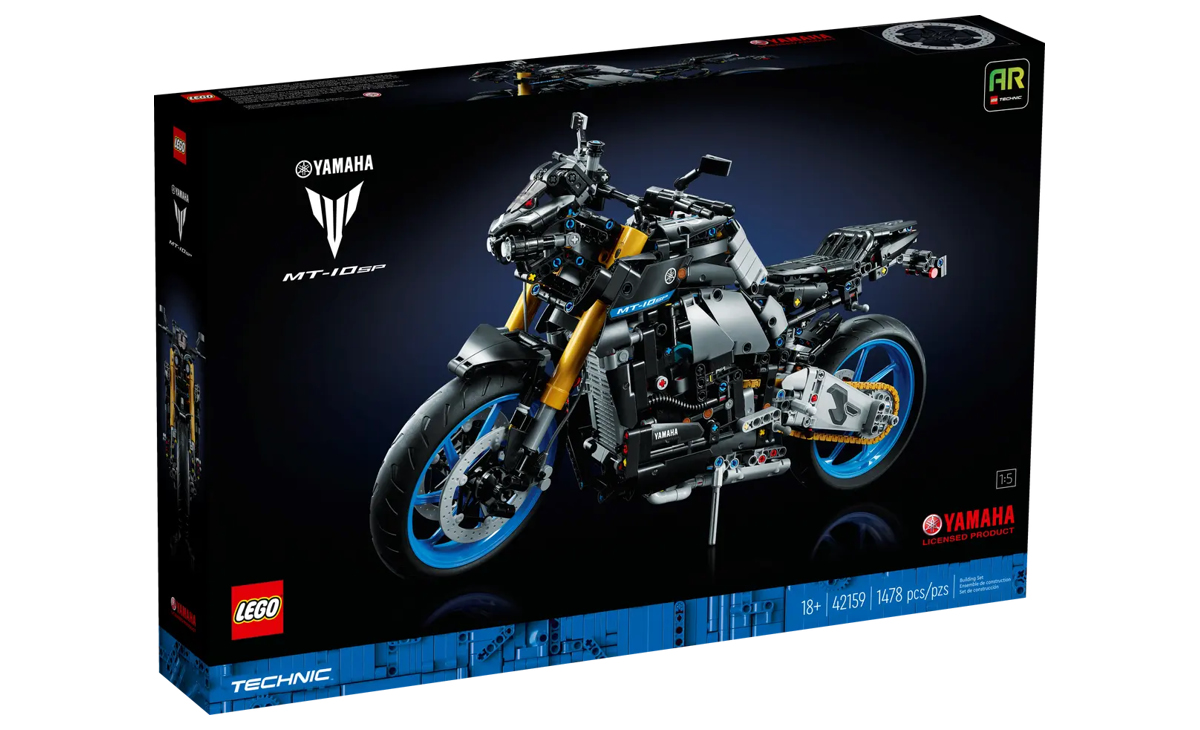 The iconic Yamaha MT-10 SP is now immortalised in Lego Technic form ...