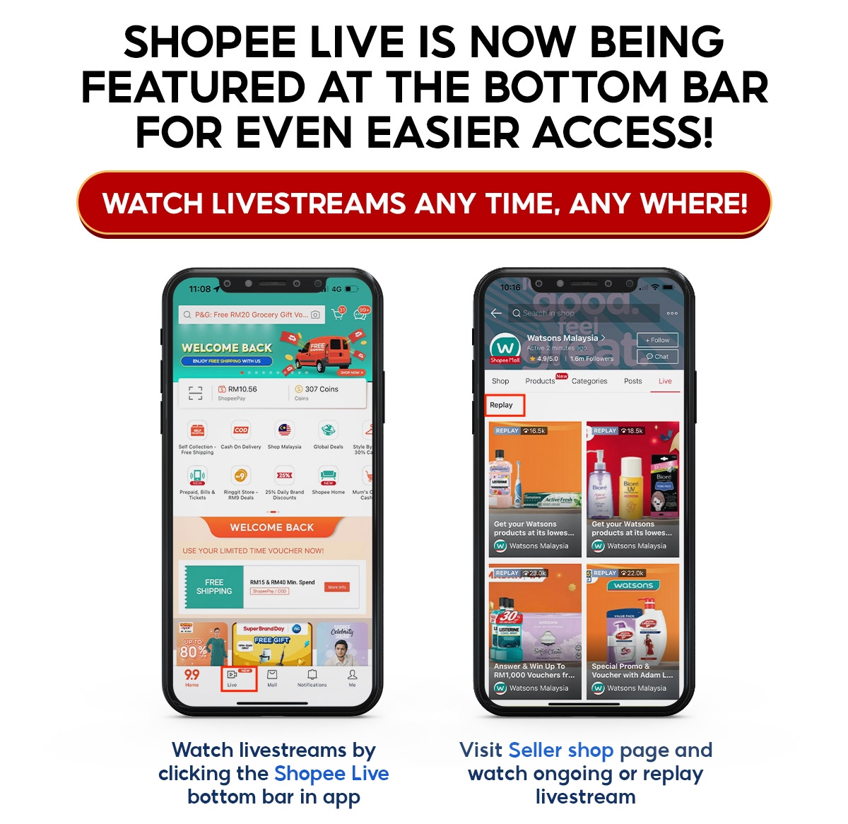 Nothing to watch for your TV dinner? Why not tune into Shopee Live and ...