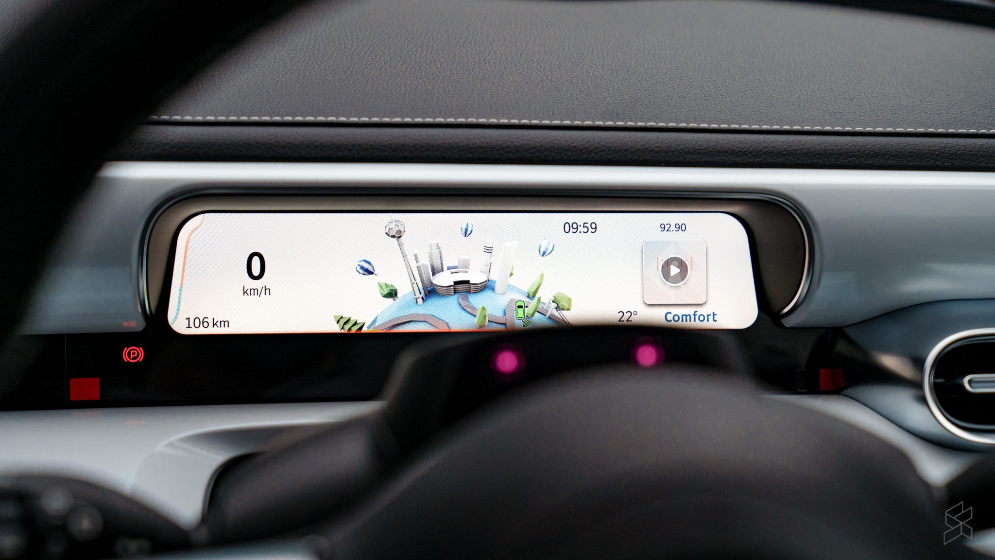 Smart #1 Malaysia: Here's the interior of the Malaysian-spec RHD model ...