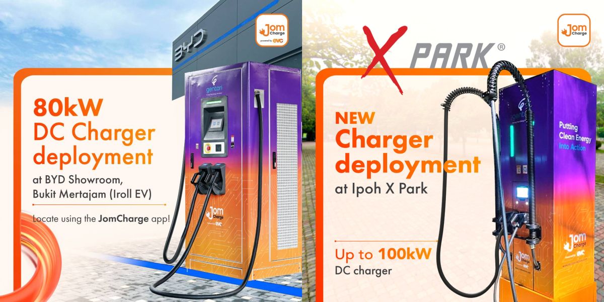Gentari and JomCharge deploy new DC fast chargers at Ipoh and Bukit ...