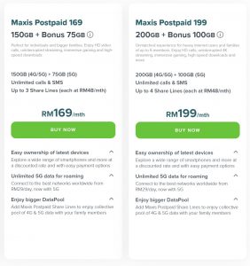 Maxis 5G: New 5G Postpaid plans start from RM79/month with 120GB of 5G ...
