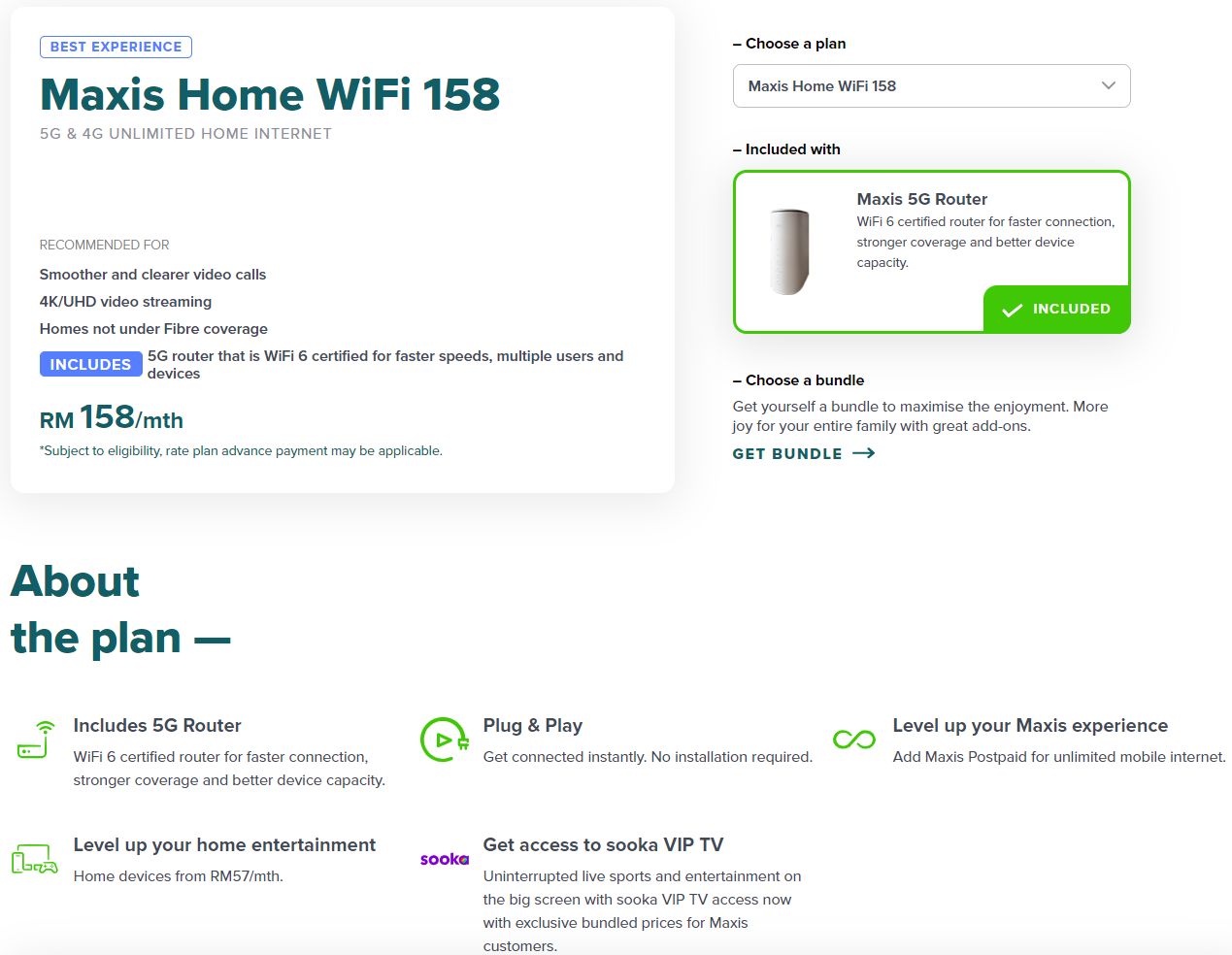 Maxis 5G: Maxis Home WiFi 158 offers unlimited 5G broadband up to 300Mbps for RM158/month ...