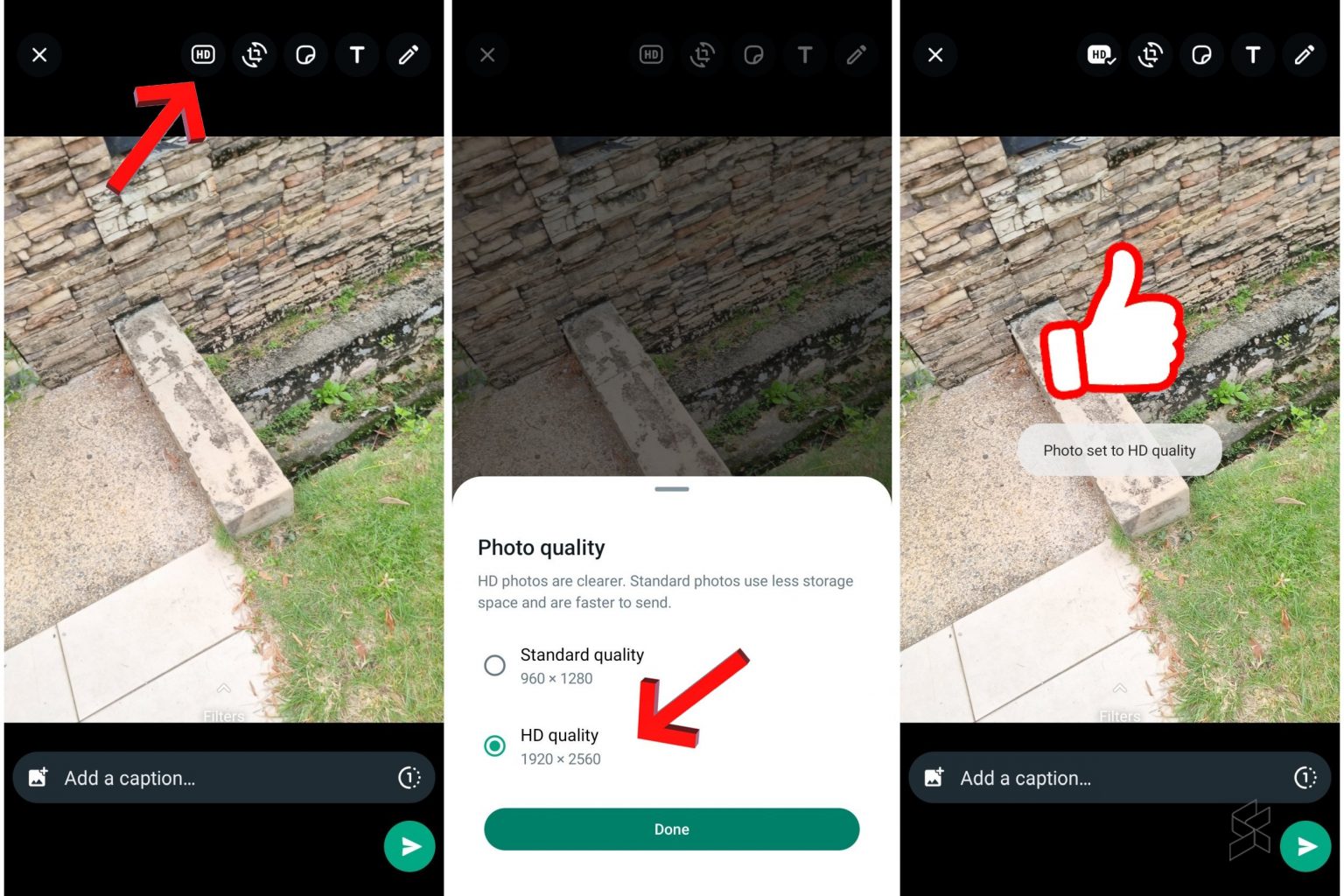WhatsApp finally rolls out option to send photos in HD - SoyaCincau